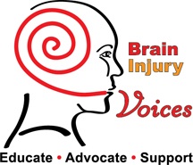 Brain Injury Voices logo | Catching Health with Diane Atwood